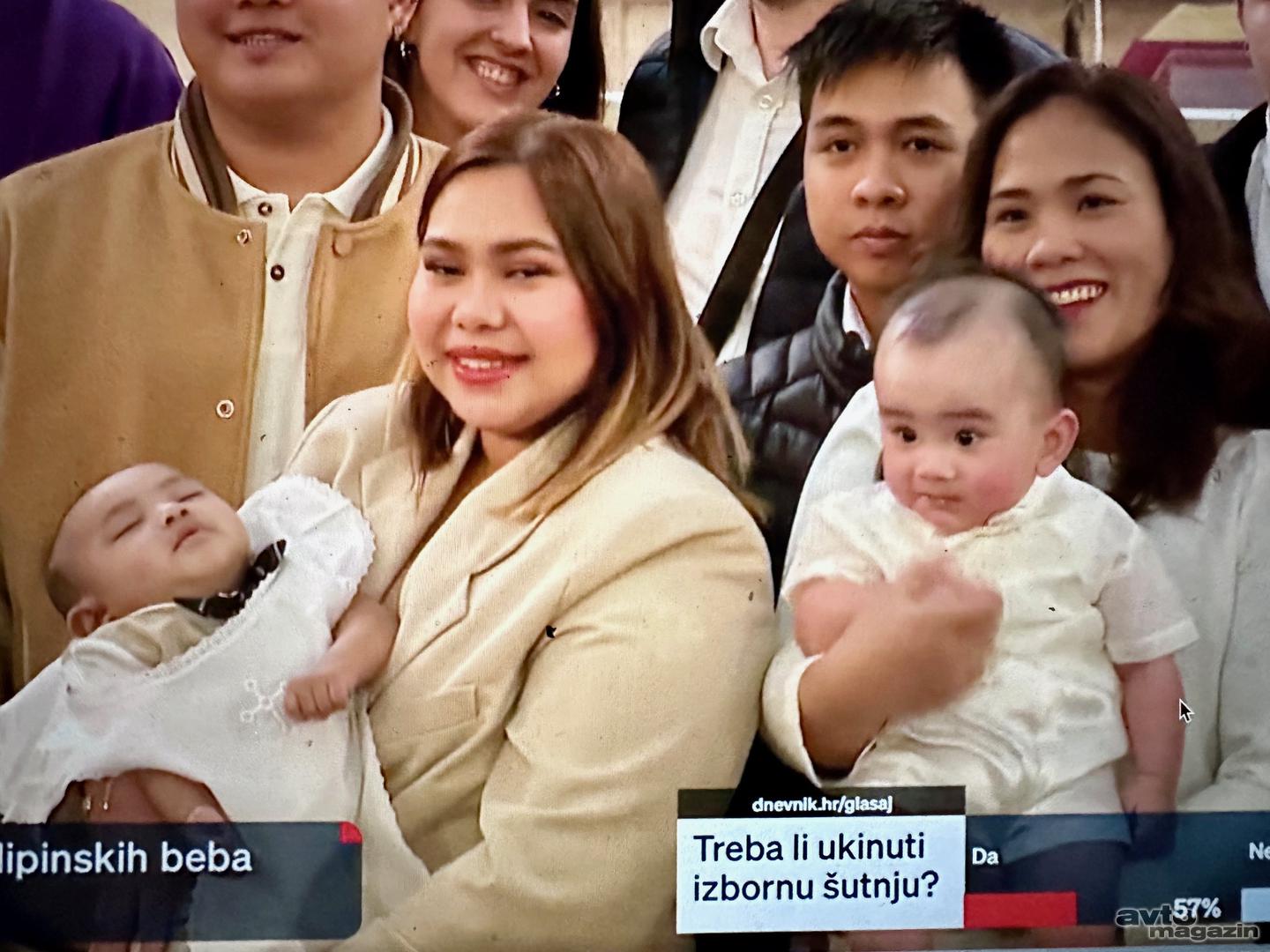 Kršteno više filipinske nego hrvatske djece u zagrebačkoj crkvi svetog ...